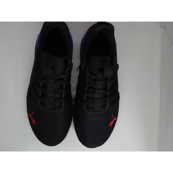 Puma | Shoes | Puma Axelion Rip Casual Sneakers Black Blue 932793 Youth ...